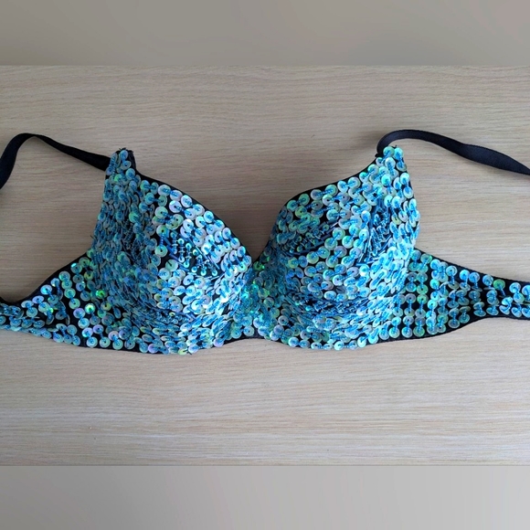 Intimates & Sleepwear | Sequin Rave Bra | Poshmark